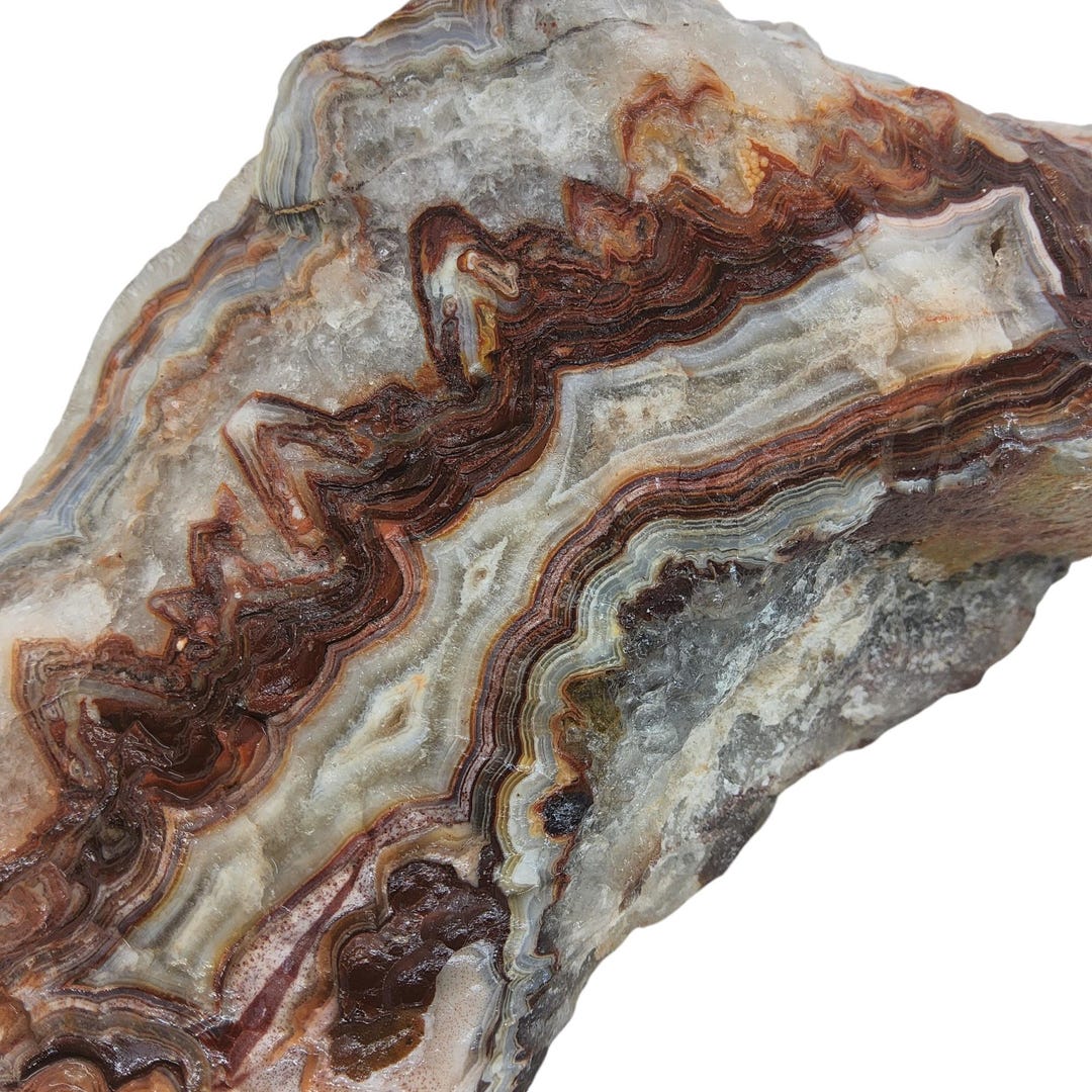 Laguna Lace Agate, 2.75+ Lbs, Druzy, Gemstone,#r-6267 - Etsy