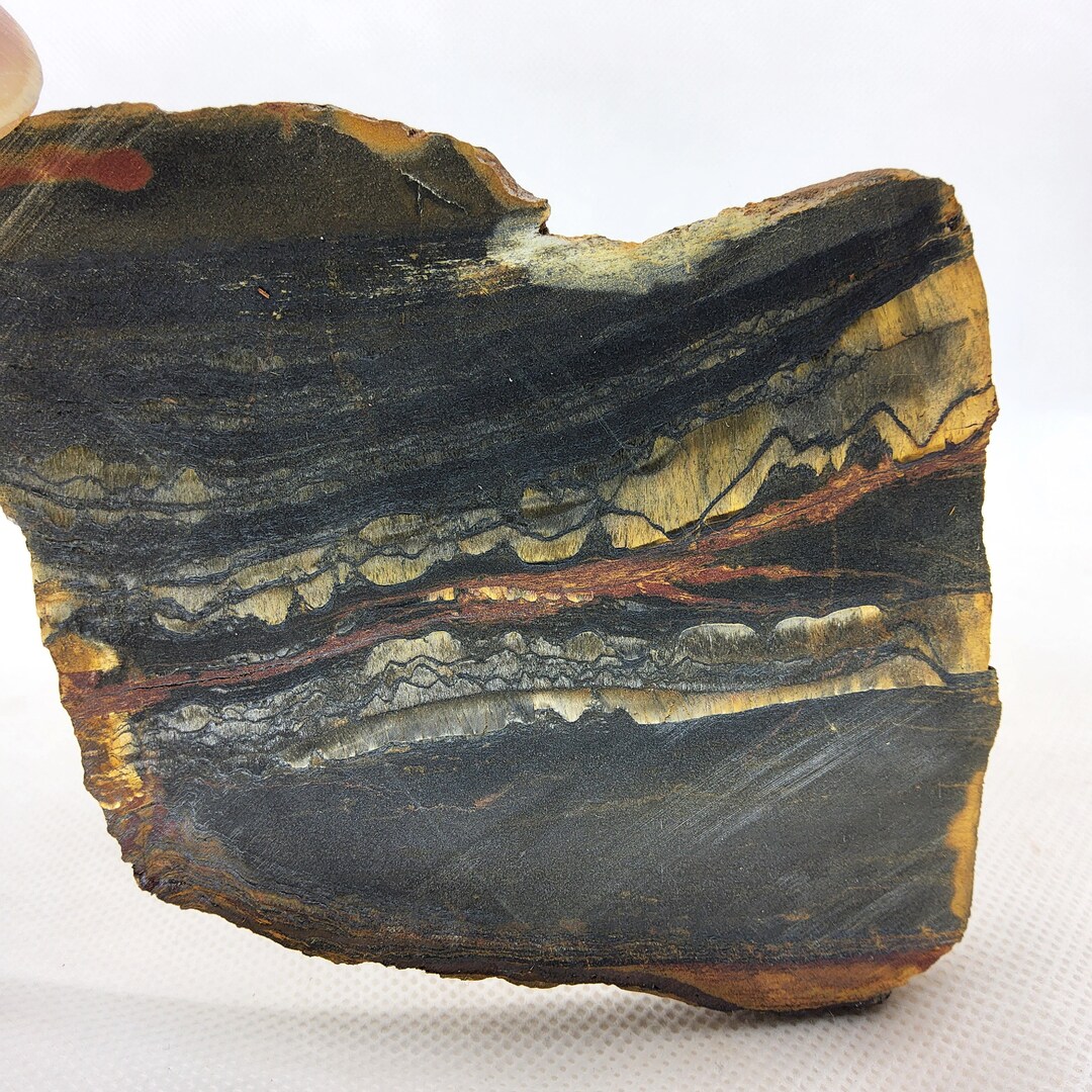 Marra Mamba Tigers Eye Australia Slab Cabbing Rough - Etsy
