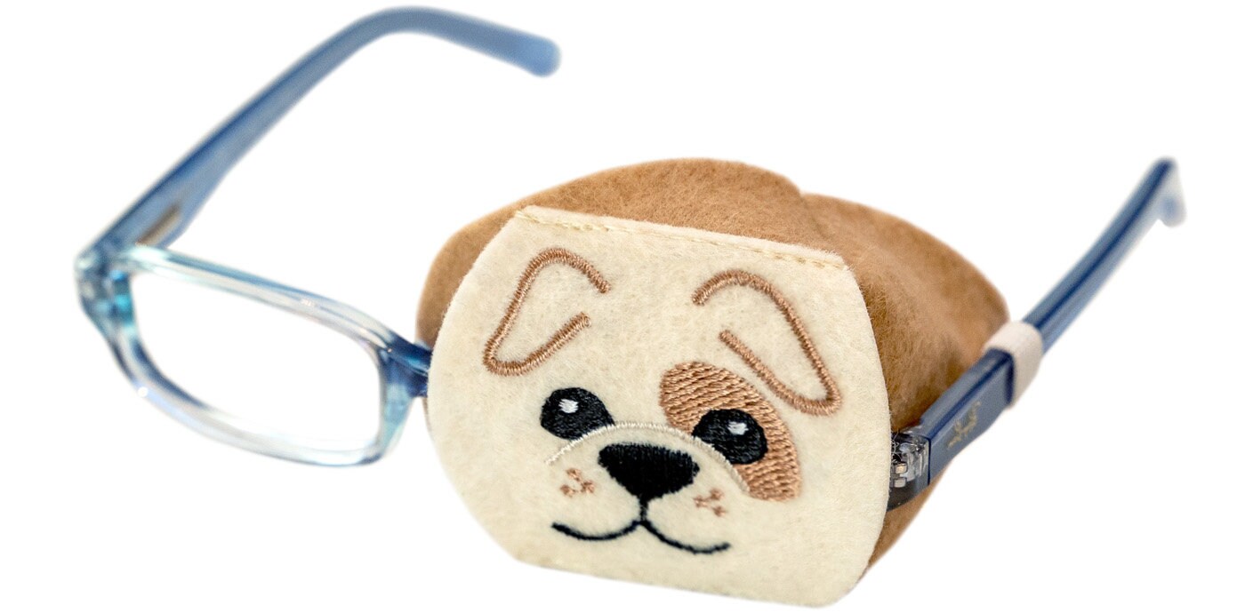 Eyeglass Eye Patch child Puppy - Etsy
