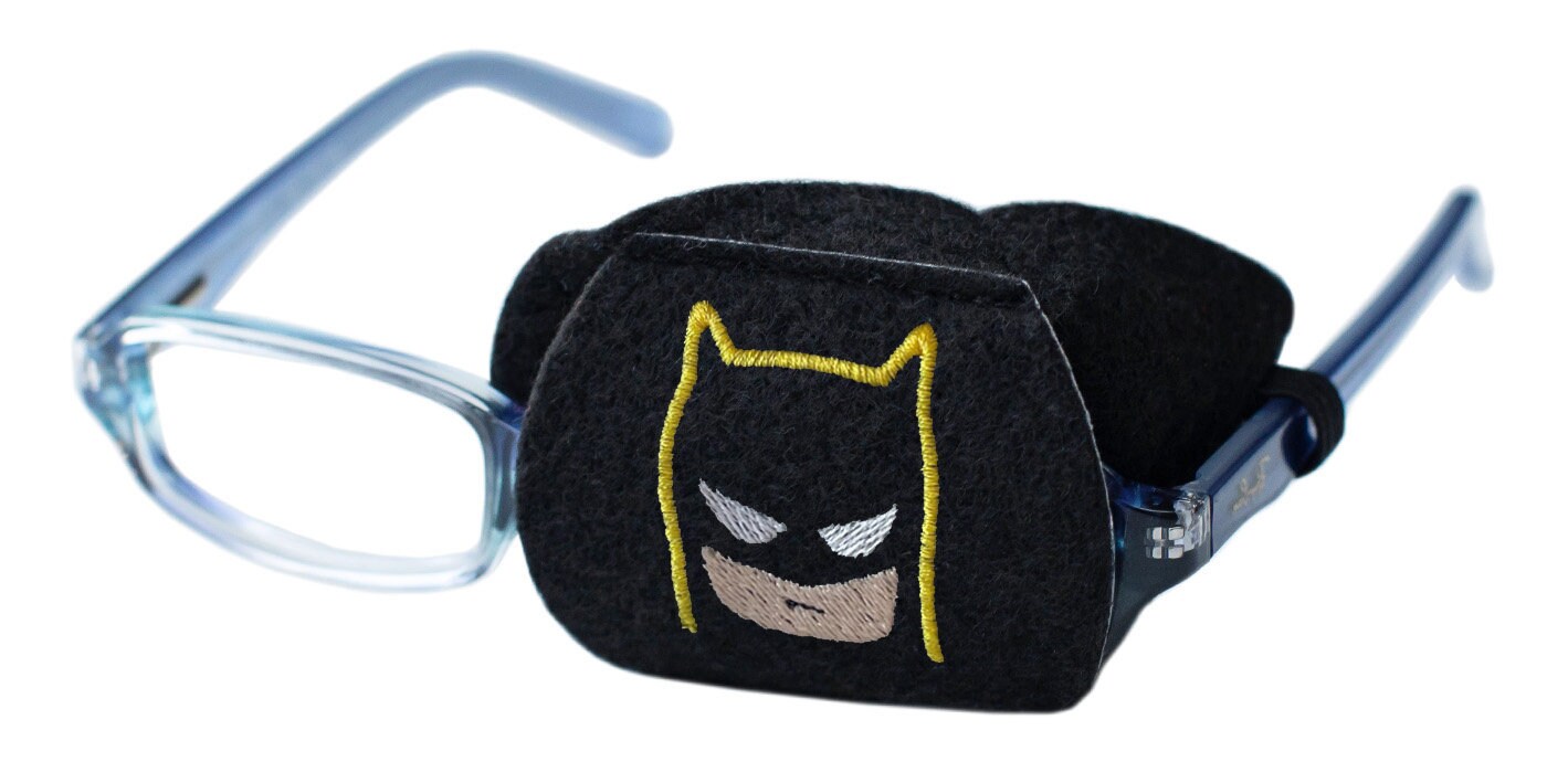 Eyeglass Eye Patch child Batman - Etsy