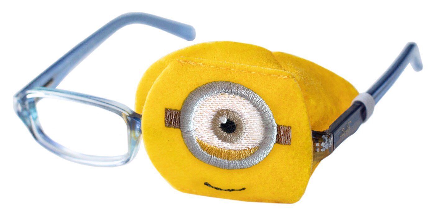 Cache-œil en forme de lunettes Enfant Minion - Etsy France