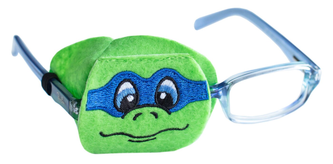 Eyeglass Eye Patch child Ninja Turtle - Etsy