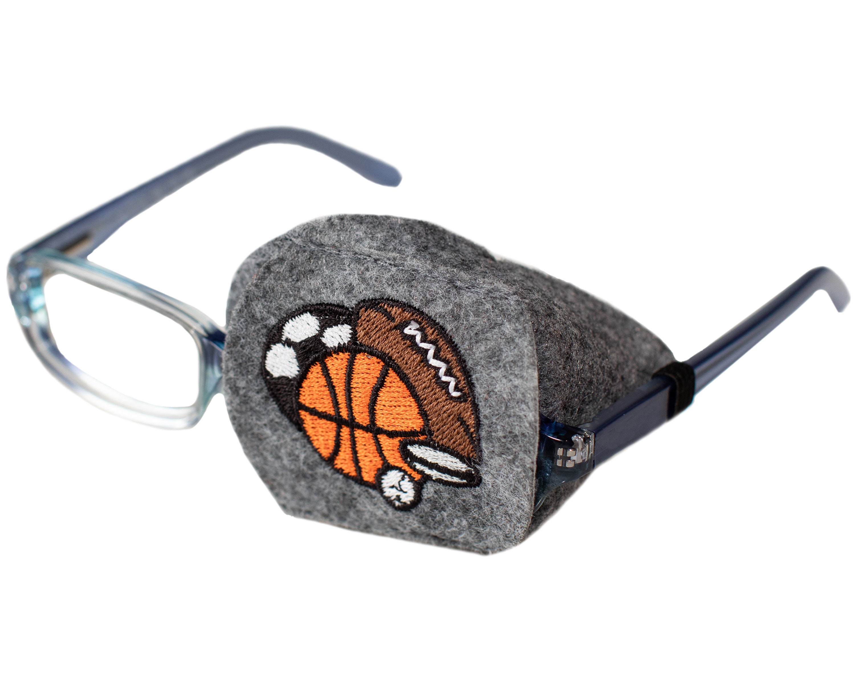 Eyeglass Eye Patch child Sportsballs - Etsy