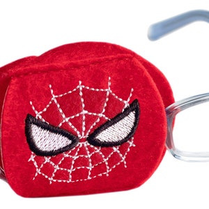 Eyeglass Eye Patch child Spiderman - Etsy