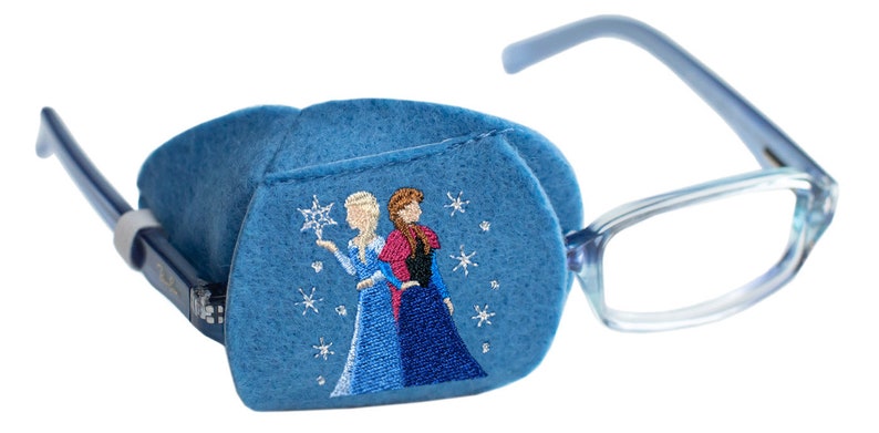 Eyeglass Eye Patch child Sisters - Etsy