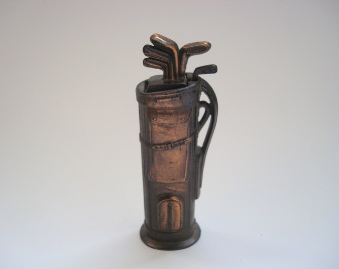 Vintage Negbaur Golf Bag Table Lighter in Original Box - Etsy