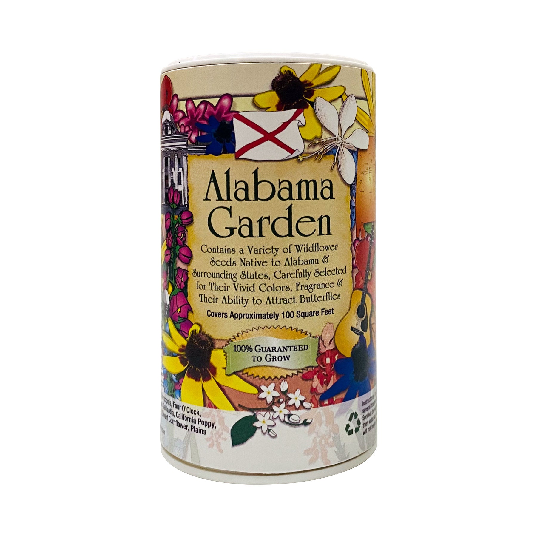 Alabama Shaker Garden Can - Etsy