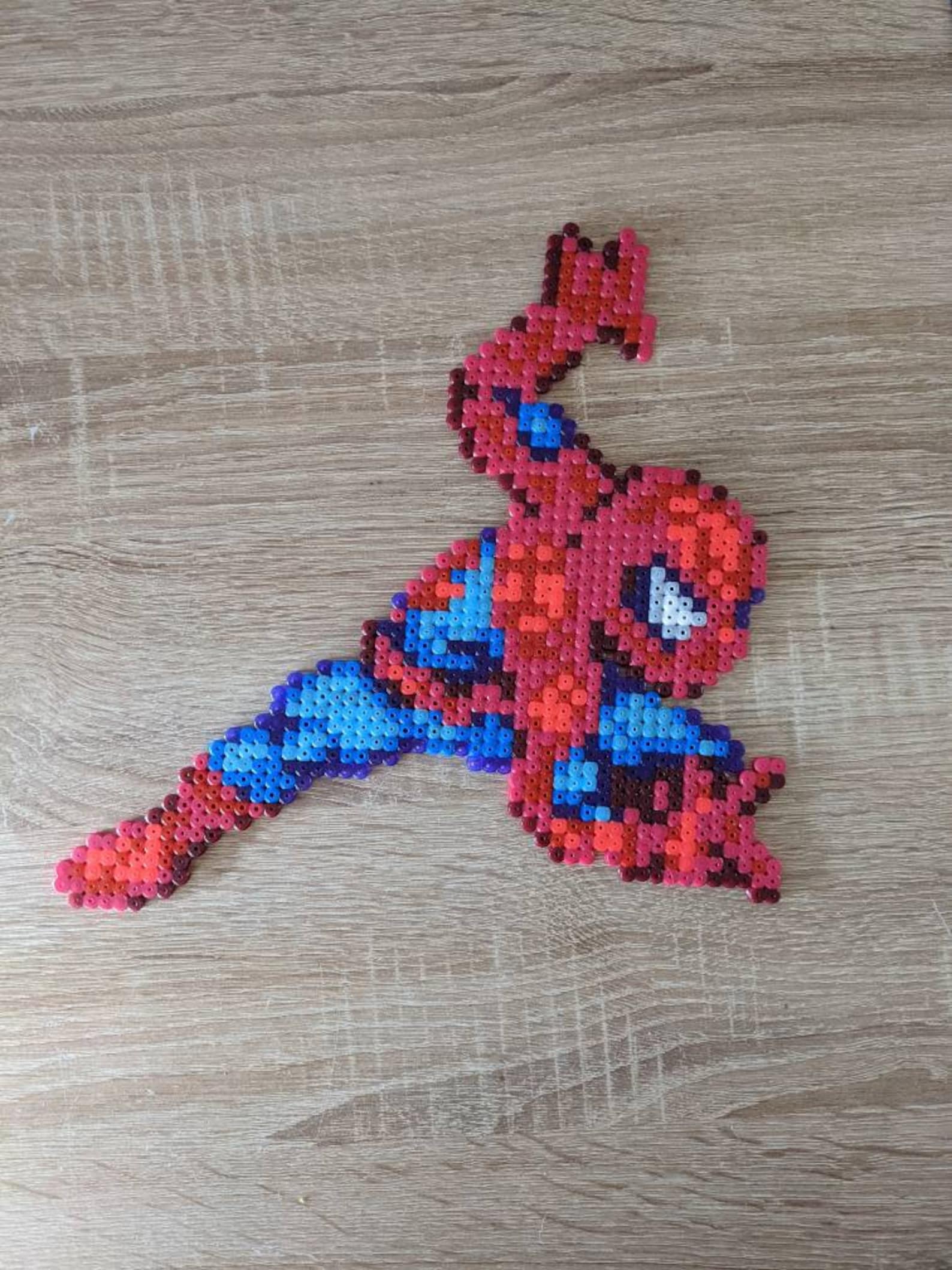 Spiderman Perler Beads - Etsy
