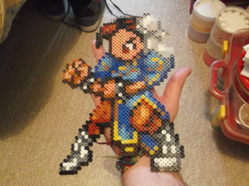 Chun Li perler beads - Etsy France