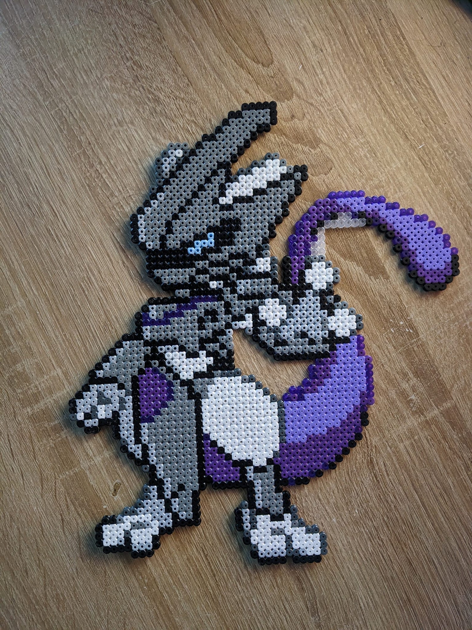 Mewtwo Perler Beads - Etsy