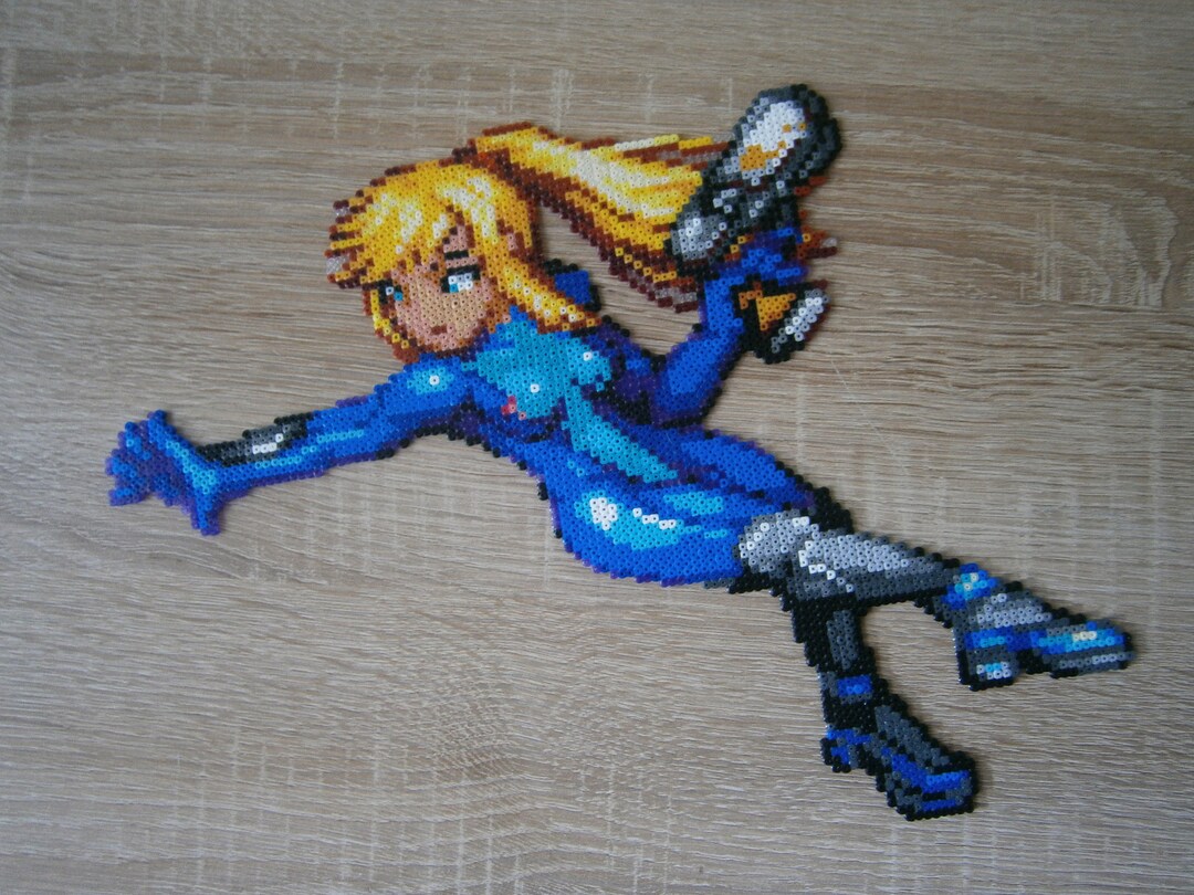 Samus Zero Suit Perler Beads - Etsy