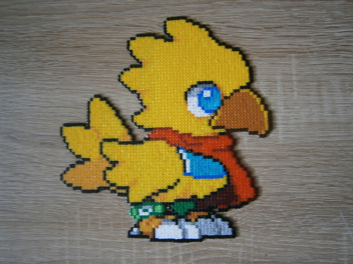 Chocobo Pixel Art - Etsy