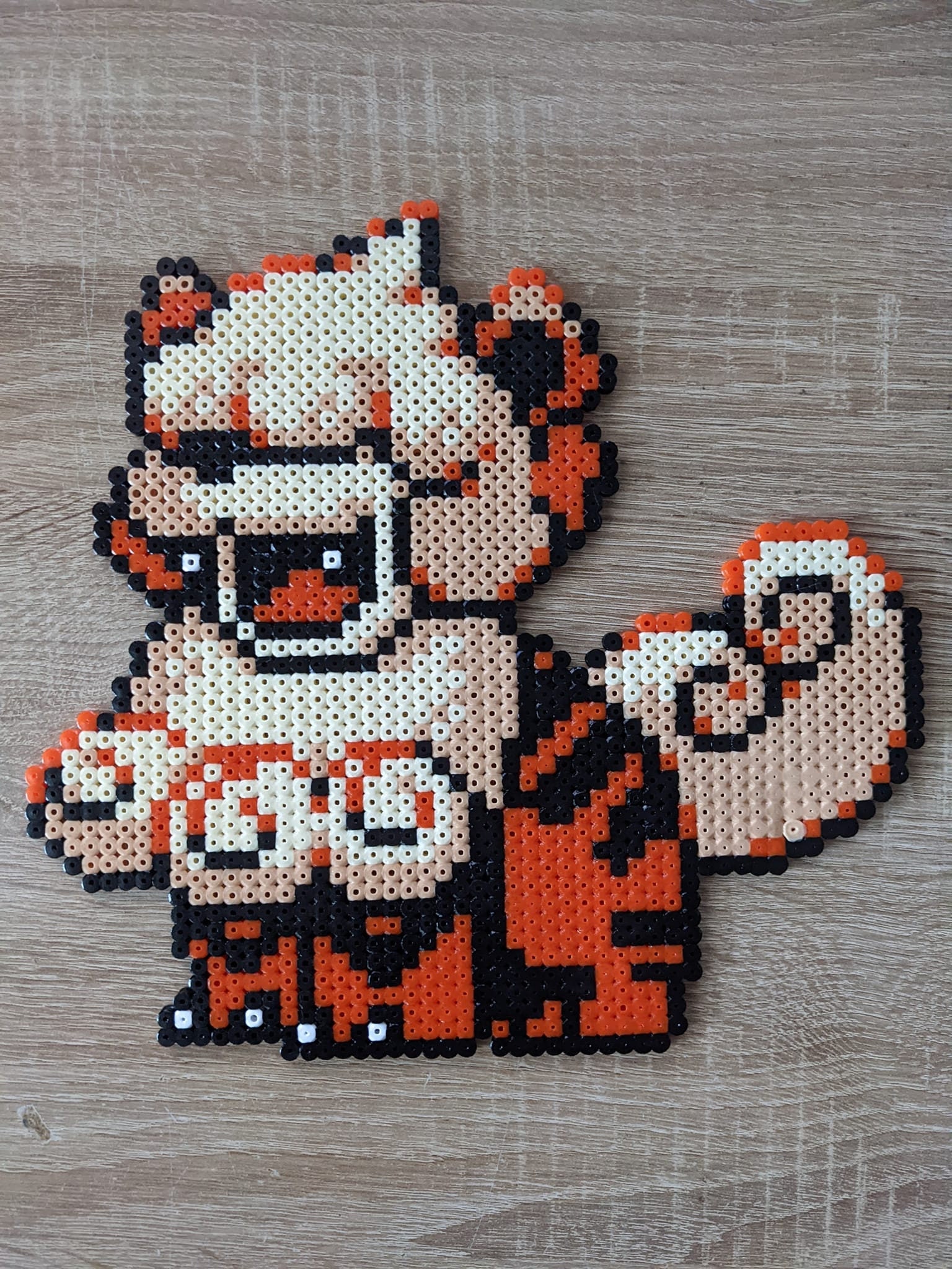 Arcanine and Growlithe Perler Beads - Etsy UK