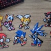Sonic the Hedgehog Golden Sonic Perler Bead Magnet - Etsy UK