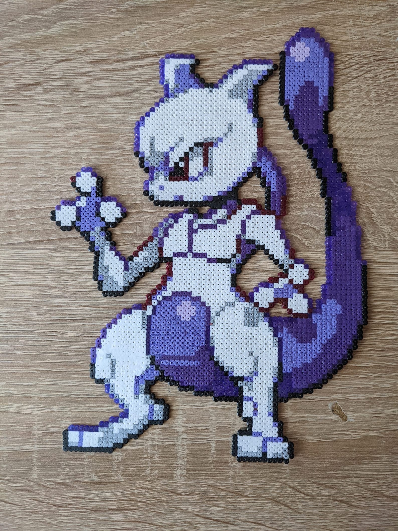 Mewtwo Perler Beads - Etsy