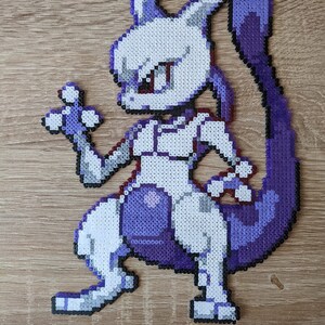 Mewtwo Perler Beads - Etsy