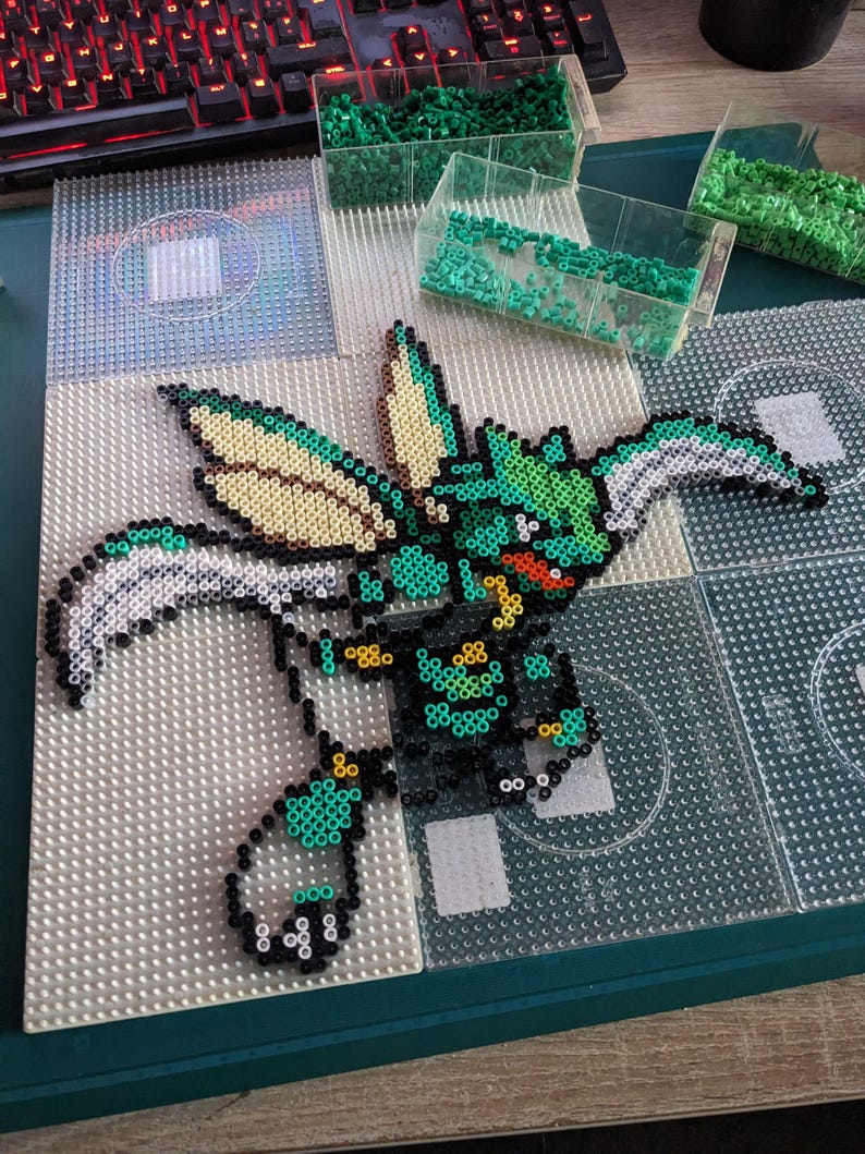Scyther Perler Beads - Etsy