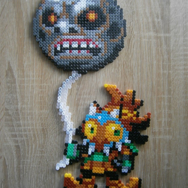 Perler Bead Skull - Etsy