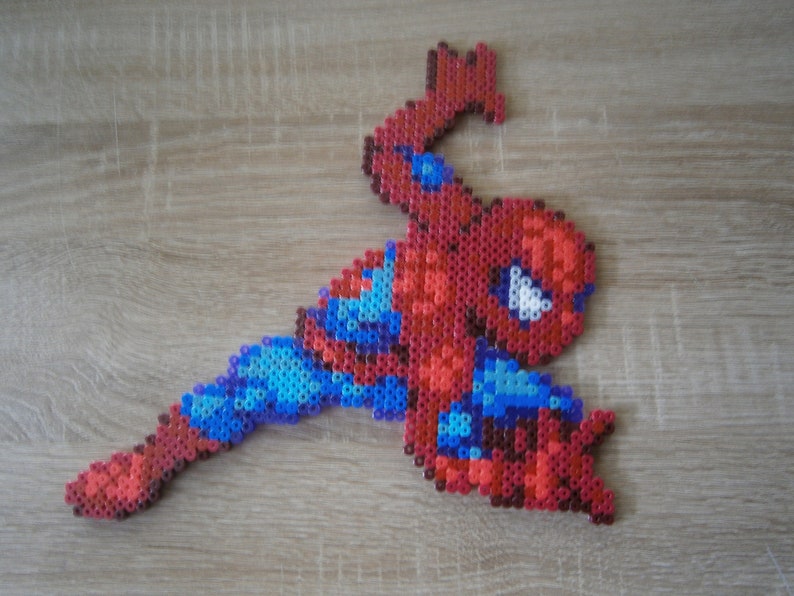 Spiderman Perler Beads | Etsy