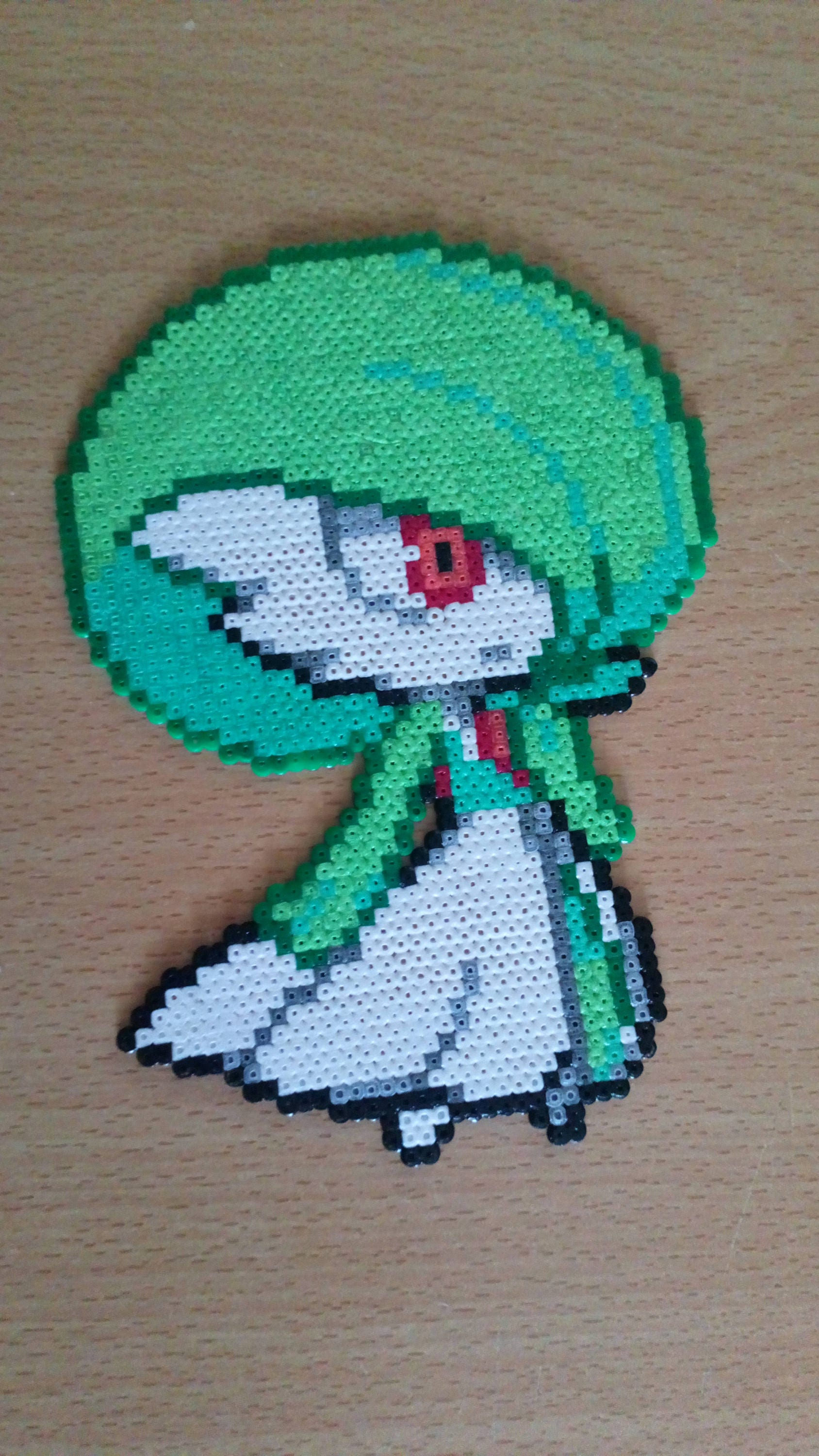Gardevoir Pixel Art/ Perler Beads - Etsy France