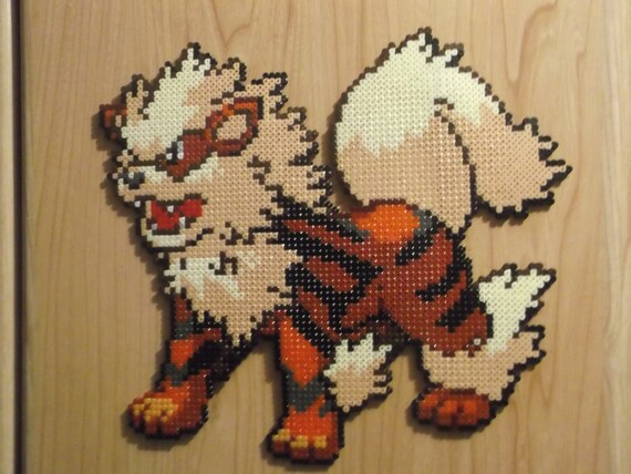 Arcanine Pixel Art