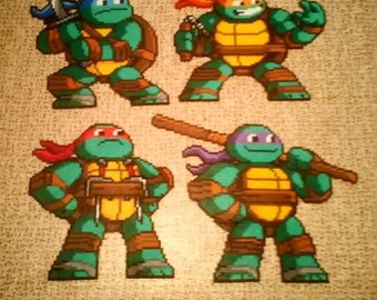 Ninja Turtles Perler Beads - Etsy