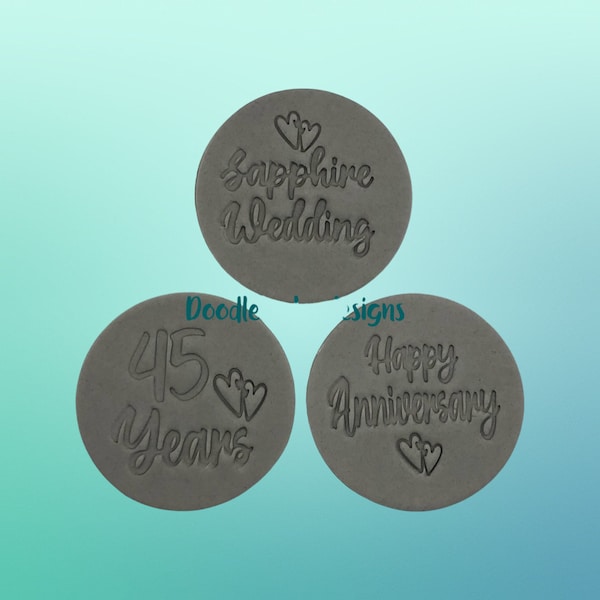 Happy Anniversary Stamps - Etsy