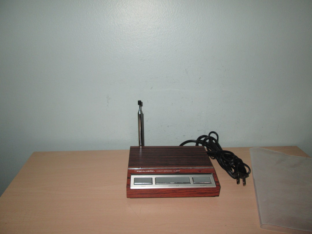 Realistic Model 12-140 3-channel Weatheradio Alert Radio Receiver - Etsy