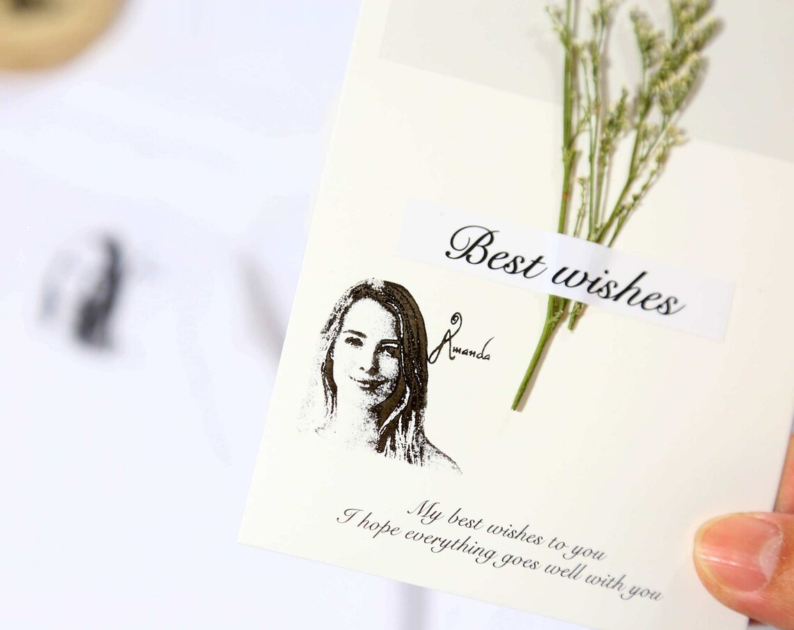 Face Stamp Custom Portrait Stamp Photo Stamp Selfie Stamp | Etsy