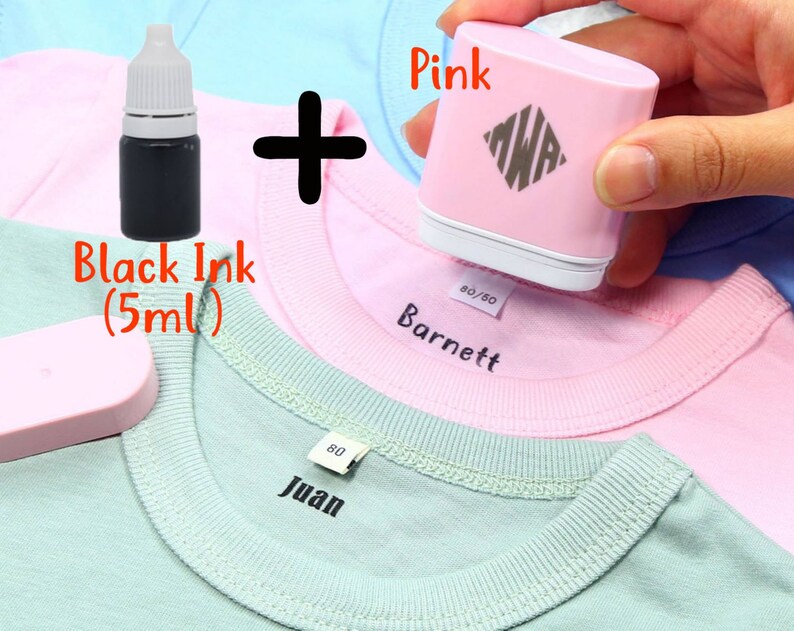 Custom Clothing Name Stamp Personalized Clothes Label Stamp - Etsy