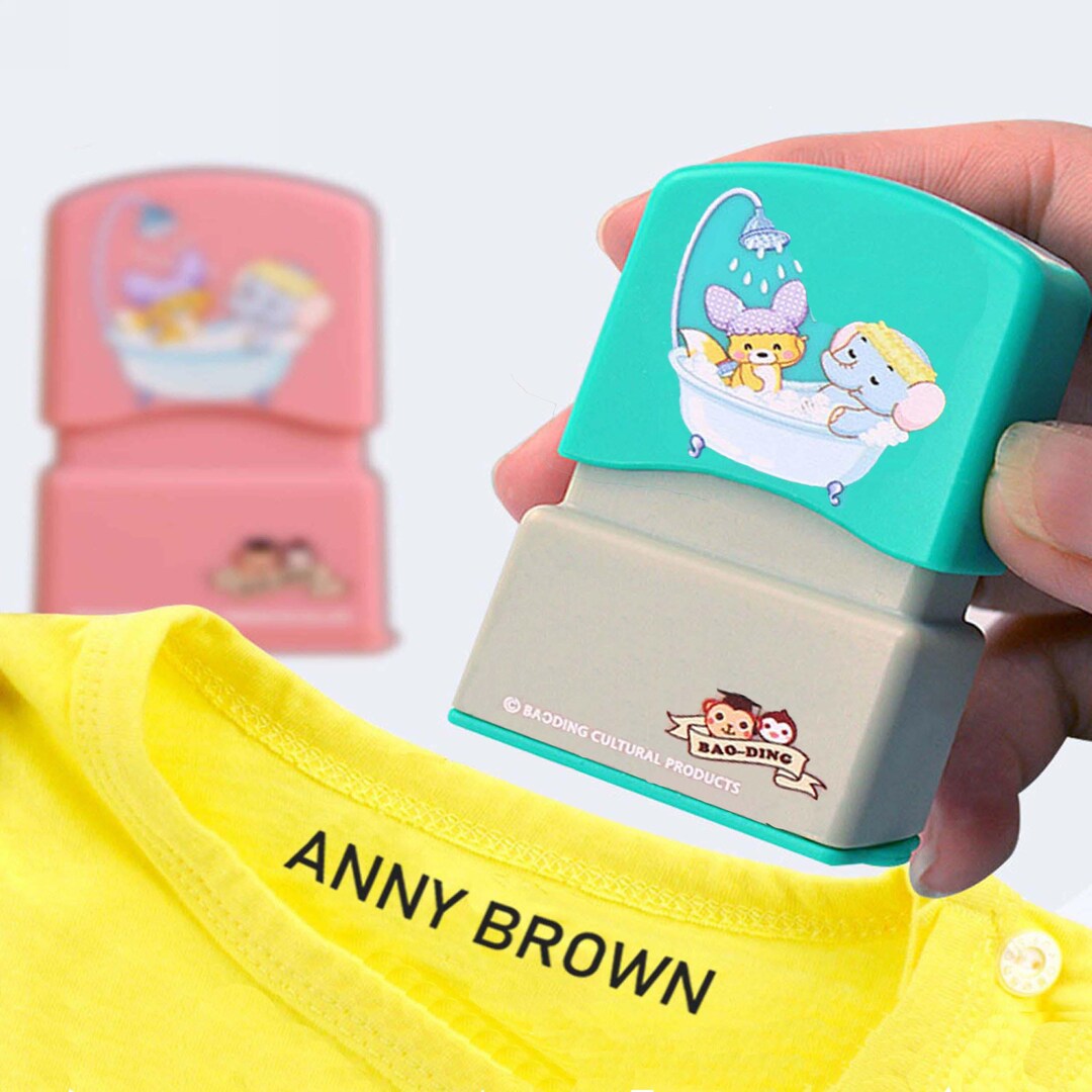 Custom Name Stamp for Clothing: Personalized Kids Fabric Labels - Etsy