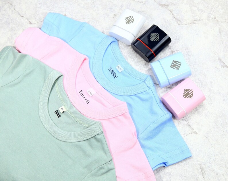 Custom Clothing Name Stamp Personalized Clothes Label Stamp | Etsy