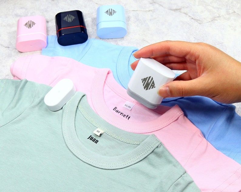 Custom Clothing Name Stamp Personalized Clothes Label Stamp | Etsy