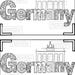 Germany Coloring Page and Graphic Organizer Country Study Printable ...