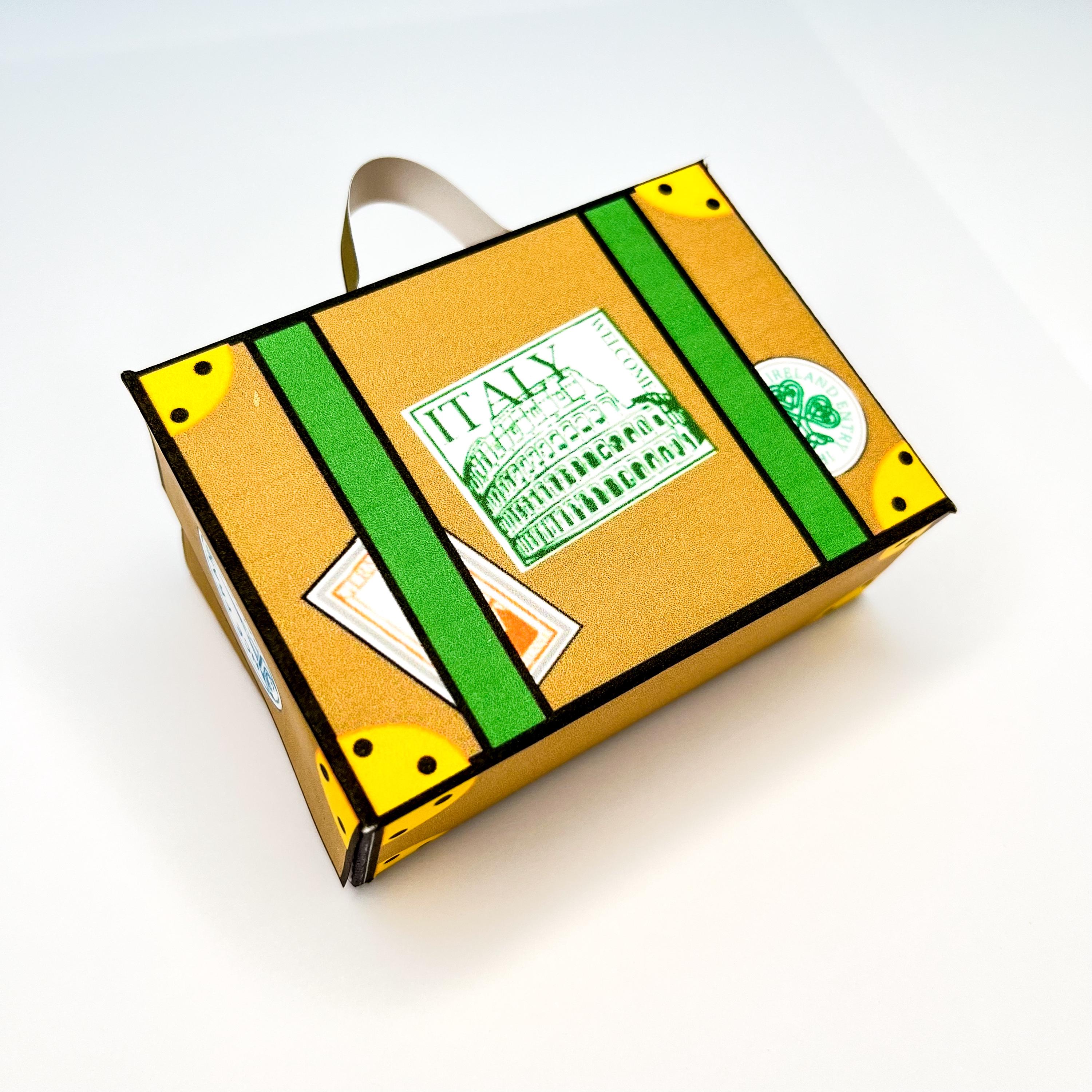 Craft Suitcase- Make a DIY Paper Suitcase for Your School Project or ...