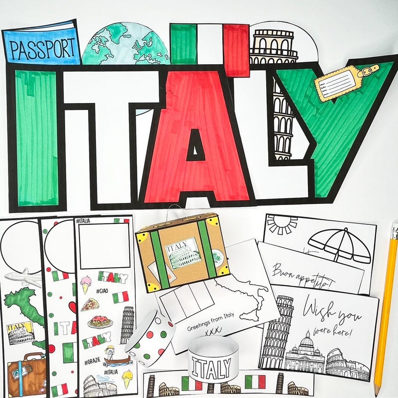 Italian Classroom - Etsy
