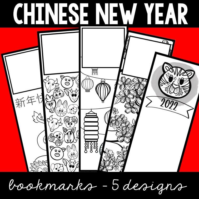 Chinese Lunar New Year 2026 Coloring Pages, Bookmarks and Fact Sheet ...