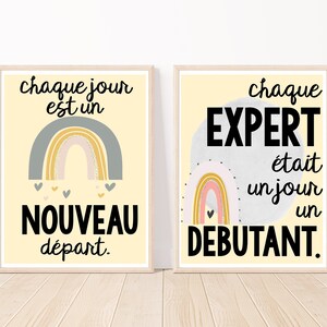 Set of 15 French Classroom Posters, Homeschool Printables, School Wall ...