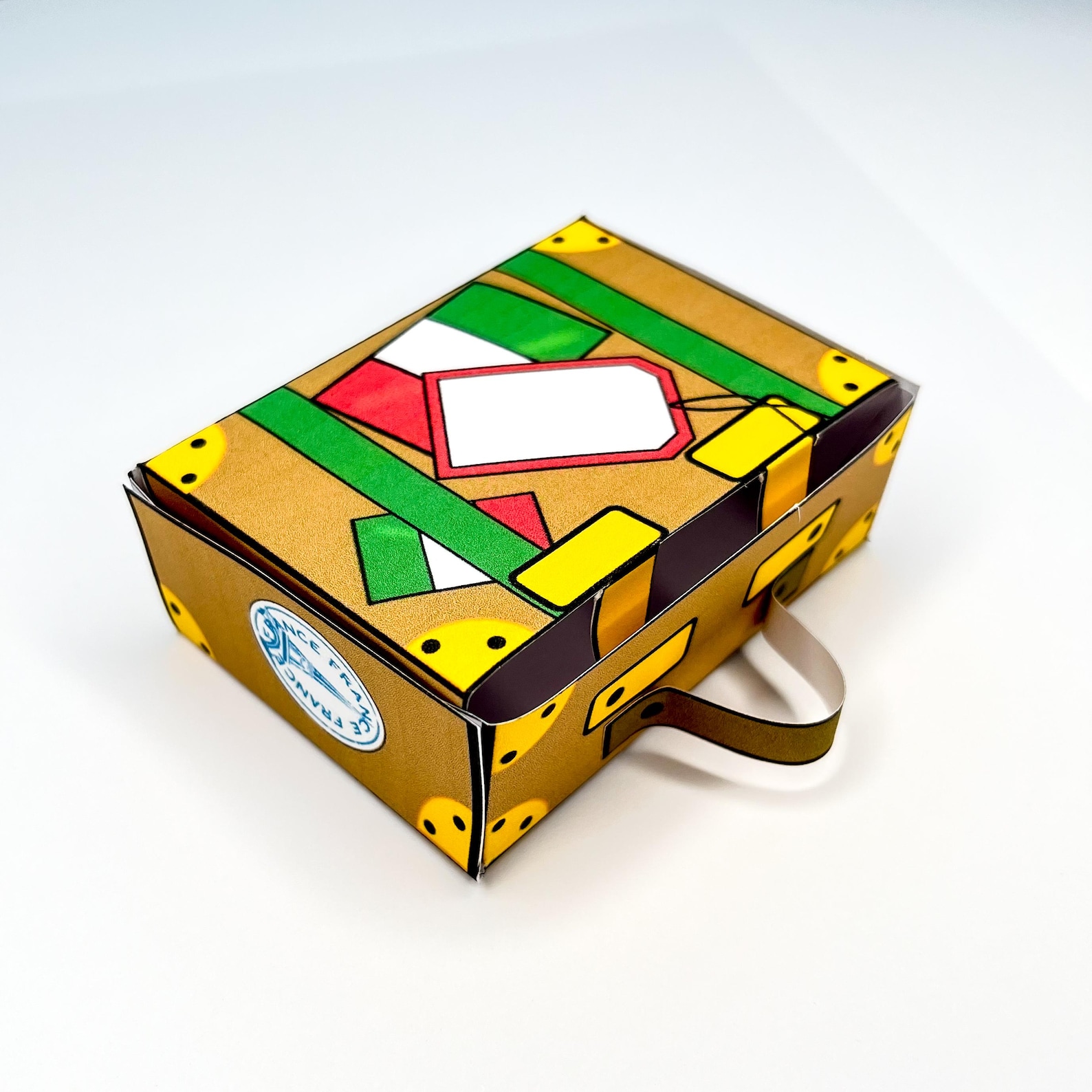 Craft Suitcase- Make a DIY Paper Suitcase for Your School Project or ...
