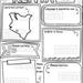 Kenya Coloring Page and Graphic Organizer Country Study Printable Fact ...