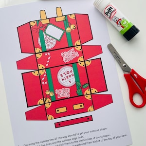 Craft Suitcase- Make a DIY Paper Suitcase for Your School Project or ...