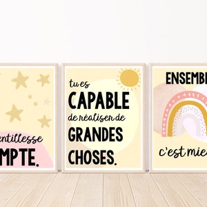 Set of 15 French Classroom Posters, Homeschool Printables, School Wall ...