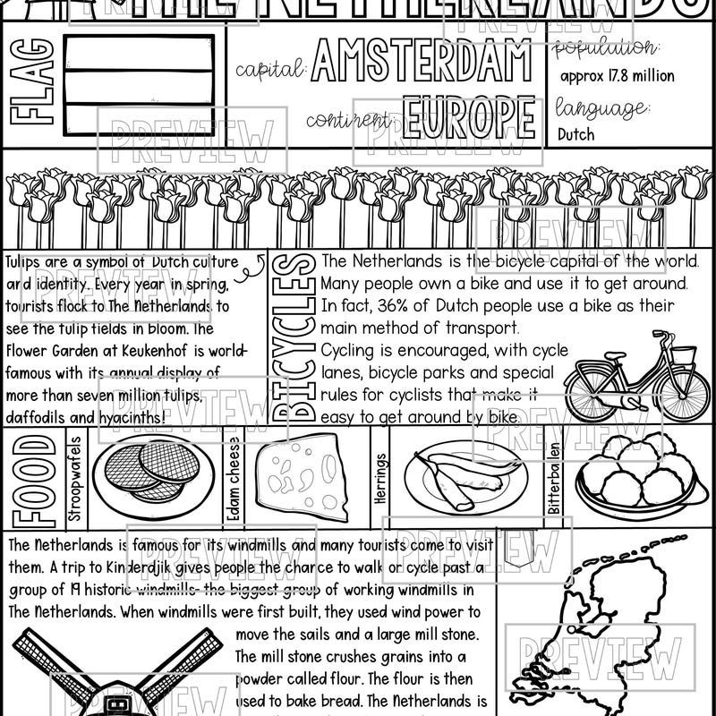 Country Study Homeschool - Etsy