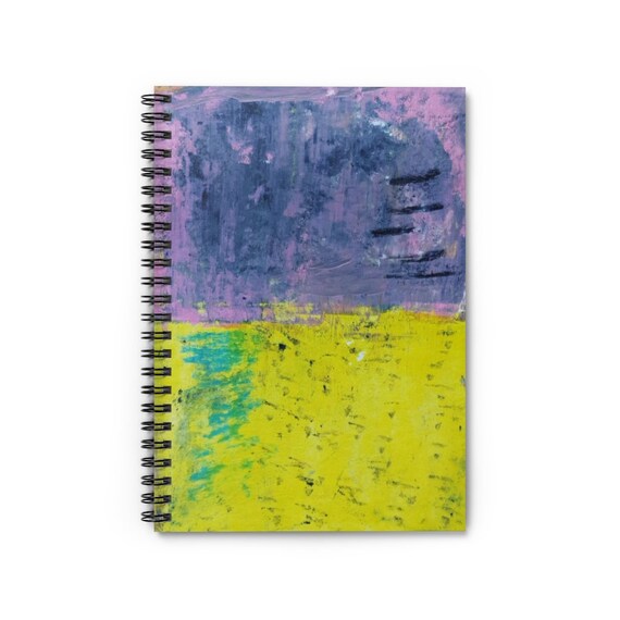 Spiral Notebook Abstract Art Notes List for Writing - Etsy