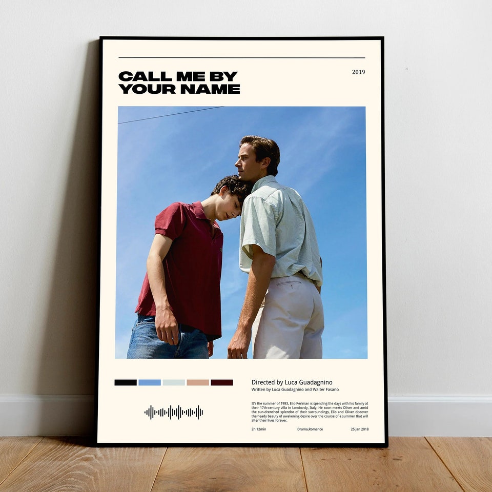 Call Me By Your Name Poster sold by DanieRyan | SKU 22188407 | 45% OFF ...