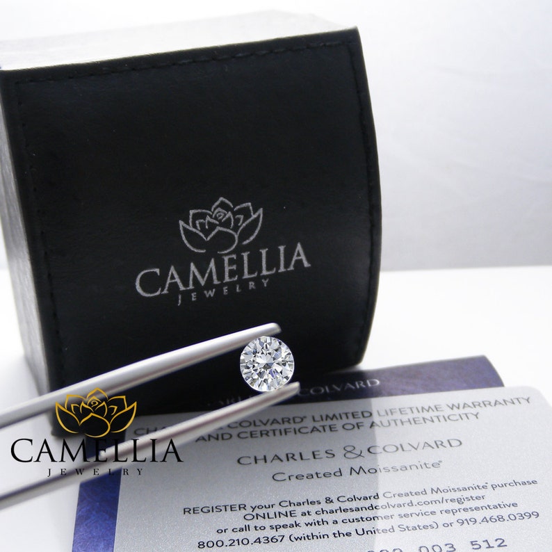 Unique Lab Created Diamond Engagement Ring Unique Rings Unique - Etsy