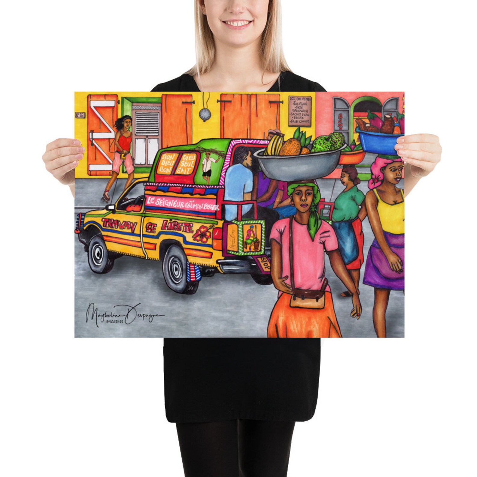 Trafik Lokal - Photo Paper Poster - Etsy