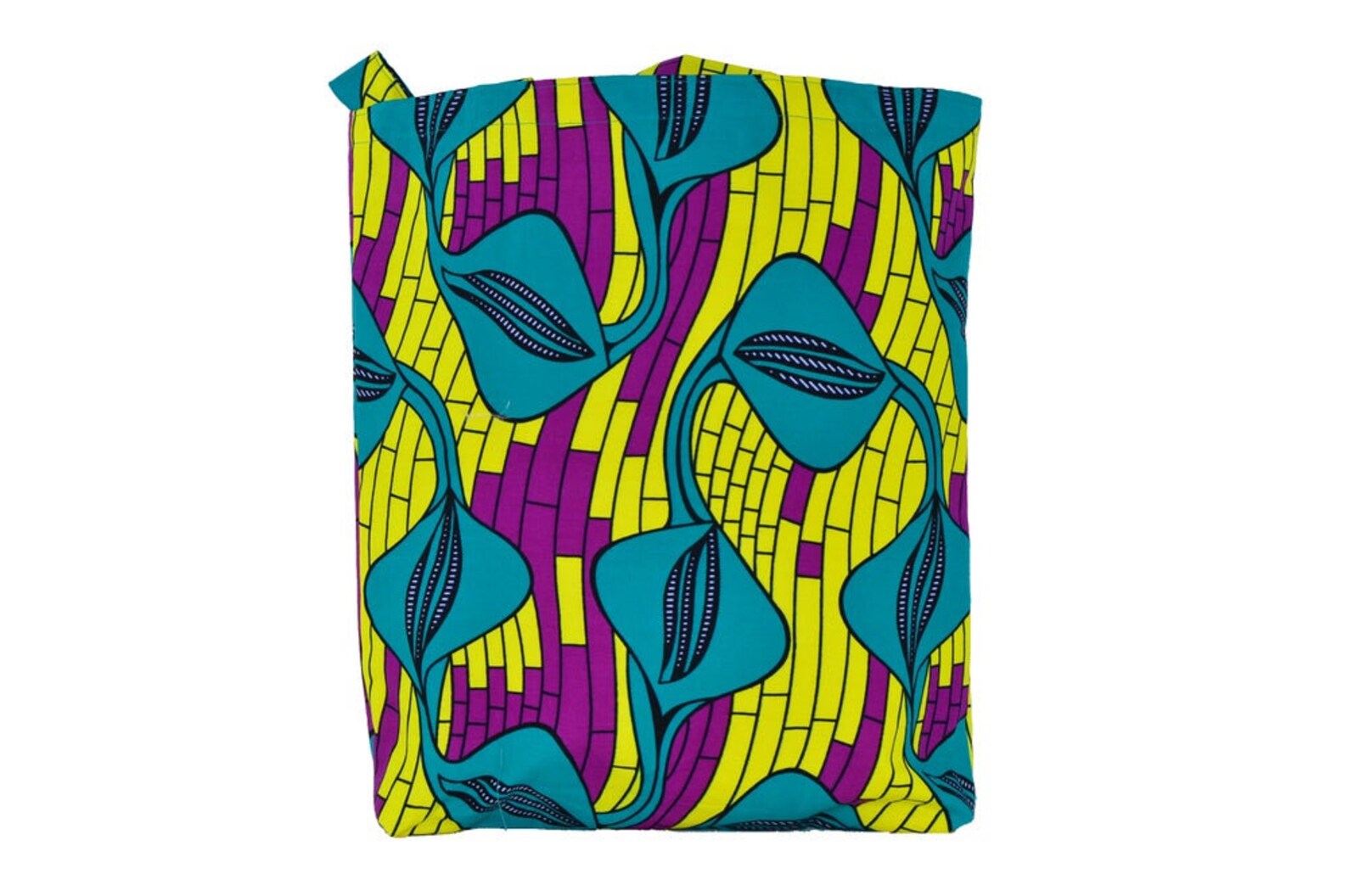 African Print Tote Bag, Summer Tote Bag, Wax Fabric Tote Bag, Women's ...