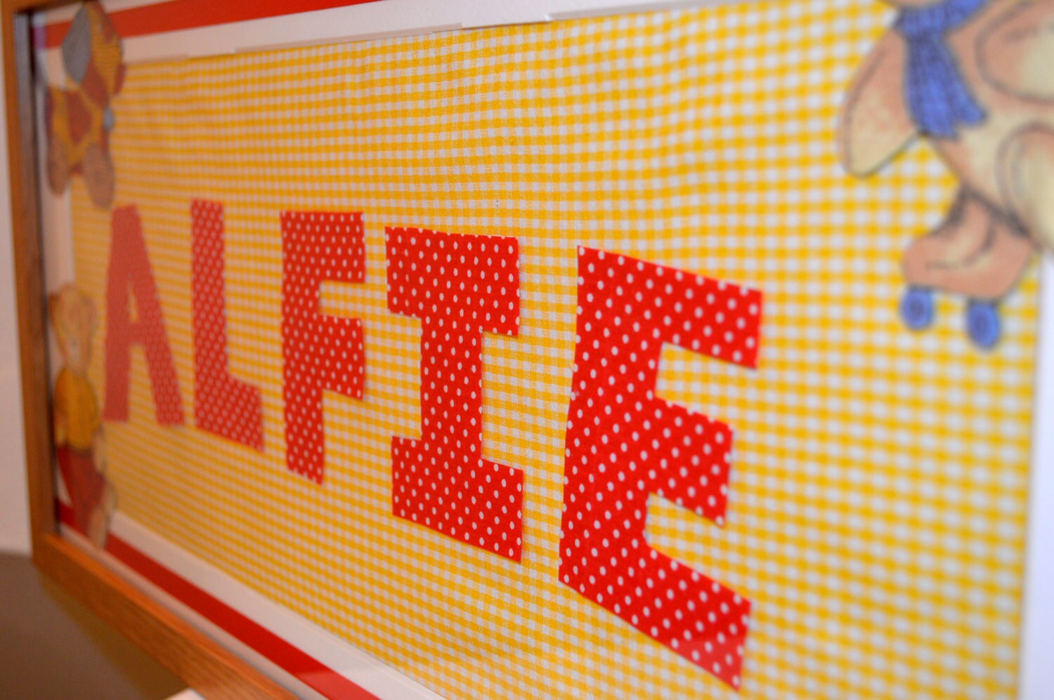 Childrens Name Frame, Personalised Frame for Kids, Name in Frame, Name ...