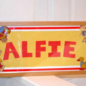 Childrens Name Frame, Personalised Frame for Kids, Name in Frame, Name ...